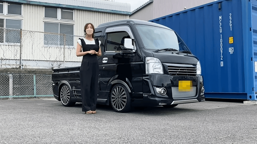 【カスタム紹介】まさかの軽トラック！？スズキのキャリー（DA16T）をカスタムしてみた！