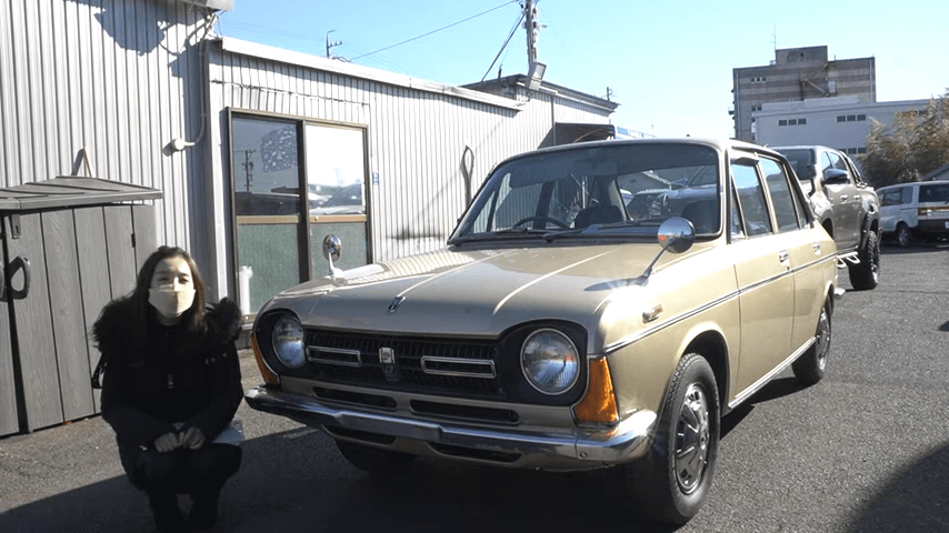 【車紹介】ジブリに出てきそう？昭和46年式のクラシックカーのスバル ff-1・1300Gの内外装を紹介！